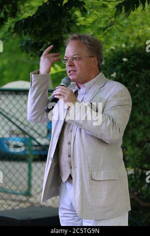 Kammersänger Heiko Reissig für TV-Produktion in Görlitz am 4.7.2020 ...