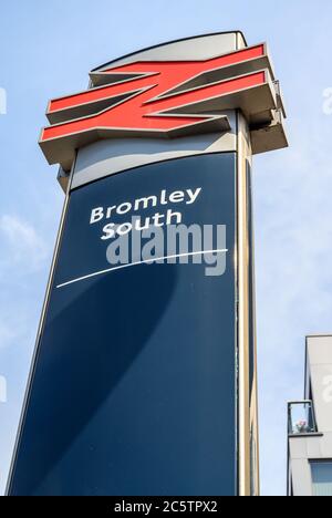 Bromley south railway station Stock Photo - Alamy