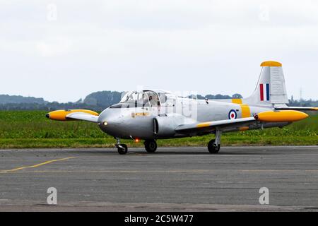 BAC P-84 Jet Provost T MK4 XR673 G-BXLO Stock Photo - Alamy
