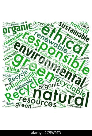 Environment word cloud concept. Vector illustration Stock Vector Image ...
