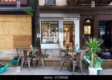 Pane Pasta, 58 W 8th Street, New York, NYC storefront photo of an ...
