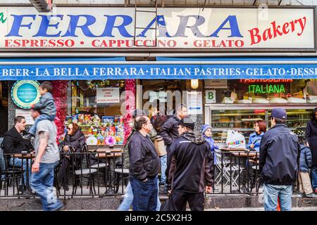 Ferrara Bakery and Cafe, Little Italy, New York City Stock Photo - Alamy