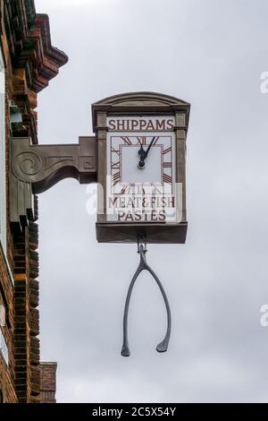 The old shippams building in West Street Chichester Stock Photo - Alamy