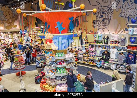 Disney Store Interior, Times Square, NYC Stock Photo - Alamy
