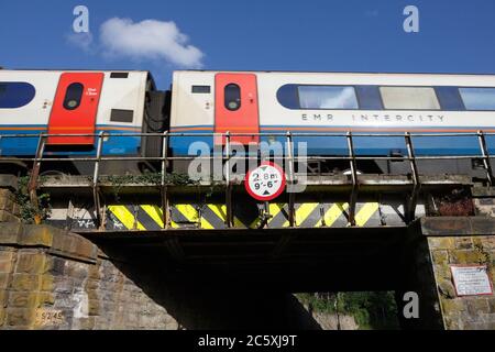Low railway bridge, in Abbeydale Sheffield England UK Stock Photo - Alamy