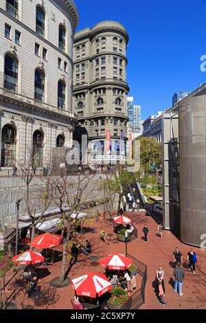 Powell Street BART Station,San Francisco,California,USA Stock Photo - Alamy