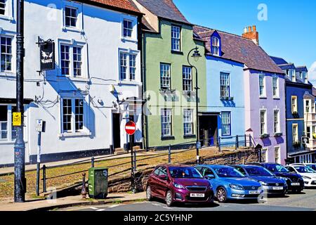 The Angel Inn, Crossgates, Durham, England Stock Photo - Alamy