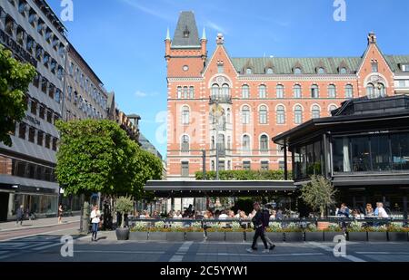 Norrmalmstorg square Norrmalm district central Stockholm Sweden Europe ...