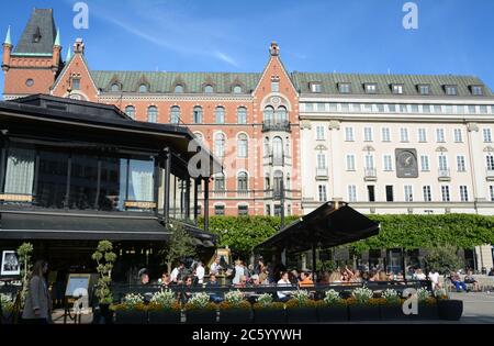 Norrmalmstorg square Norrmalm district central Stockholm Sweden Europe ...