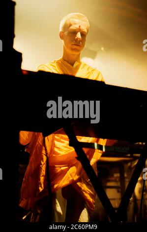 Stephen Luscombe from Blancmange live at the Hammerswithh Palais ...
