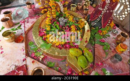 Lingam is representing the phallus of Hindu god Shiva Stock Photo - Alamy