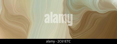 inconspicuous header with colorful abstract waves illustration with ...