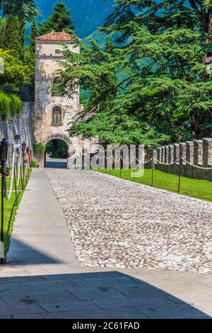 Castel Brando. Evolution of a stately castle. Treviso Stock Photo - Alamy