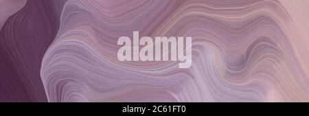 inconspicuous header with colorful contemporary waves illustration with ...