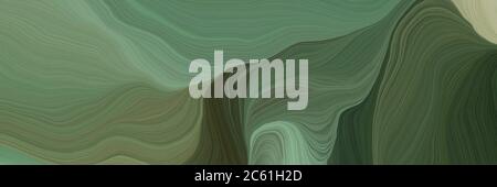 unobtrusive colorful contemporary waves illustration with dim gray ...