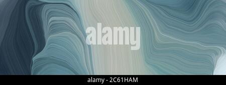 inconspicuous header with colorful abstract waves illustration with ...