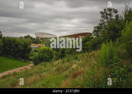 LEE VALLEY VELOPARK / Velodrome roof detail, Queen Elizabeth Olympic ...