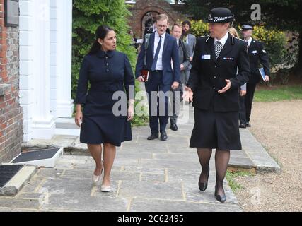 Chief Constable of Sussex Police Jo Shiner at Sussex Police ...