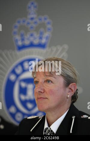 Chief Constable of Sussex Police Jo Shiner at Sussex Police ...