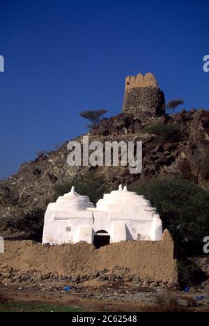UAE, Fujairah, Al-Badiyah (Al-Bidyah) Mosque, the oldest functional ...