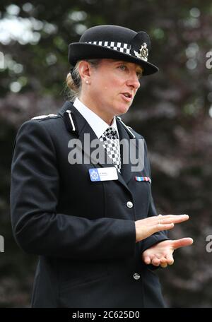 Chief Constable of Sussex Police Jo Shiner at Sussex Police ...