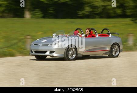 Fiat Formula 4 concept car (1996) on the ItalDesign 35th Anniversary ...