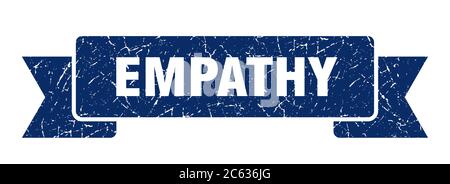 empathy ribbon. empathy grunge band sign. empathy banner Stock Vector ...
