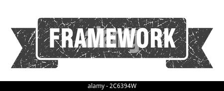 framework ribbon. framework grunge band sign. framework banner Stock Vector Image & Art - Alamy