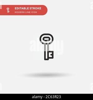passkey line icon, outline symbol, vector illustration, concept sign Stock Vector Image & Art ...