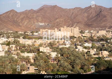 Aerial view of Bahla town, Oman Stock Photo - Alamy