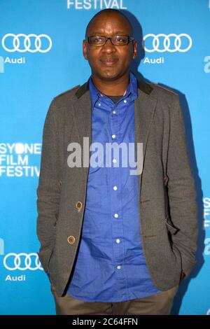 Khalo Matabane arrives at the Sydney Film Festival opening night red ...