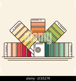 Color palette guide Stock Vector Image & Art - Alamy