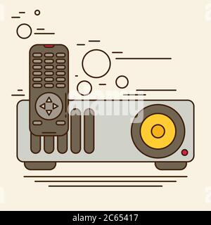 projector icon image Stock Vector Image & Art - Alamy