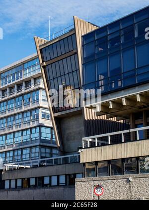 The Denys Wilkinson Building, designed by Philip Dowson (Arup) in 1967 ...