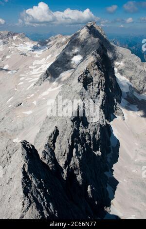 Zugspitze Plateau, Zugspitze, Wetterstein Mountains, Bavaria, Germany ...