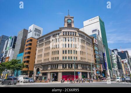 Wako building, Ginza, Tokyo Stock Photo - Alamy