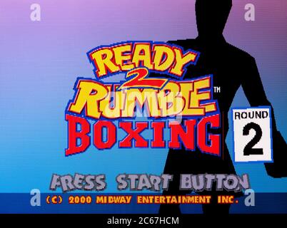 Boxing - Sony Playstation 1 PS1 PSX - Editorial use only Stock Photo ...