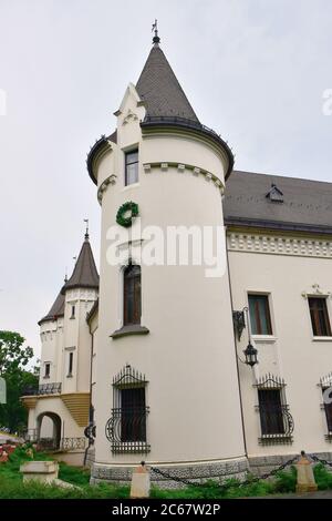 Karolyi castle in Carei, Romania, Europe. Károlyi-kastély Nagykárolyban ...