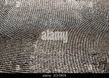 Waterproofing of the bathroom. waterproofing mortar. Home renovation ...