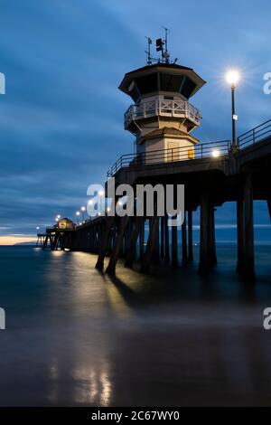 Santa Barbara California sunset Stock Photo - Alamy