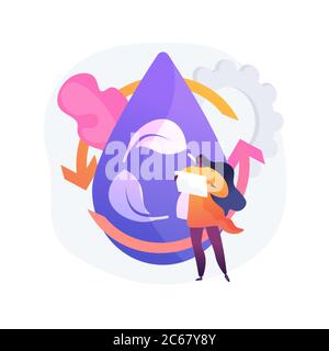 Water overconsumption vector concept metaphor Stock Vector Image & Art ...