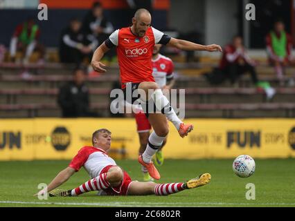 Luton Town's Mads Andersen during the Sky Bet League One match at ...