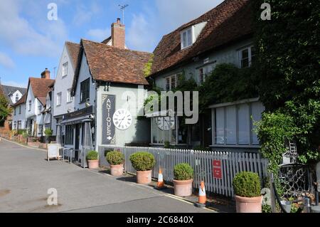 Finchingfield Antiques Centre, Finchingfield, Essex Stock Photo - Alamy