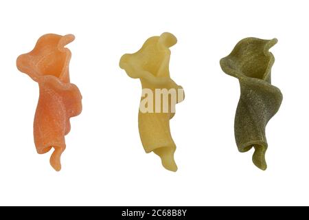 Gigli or campanelle, is a small fluted dried pasta, rolled in the shape ...
