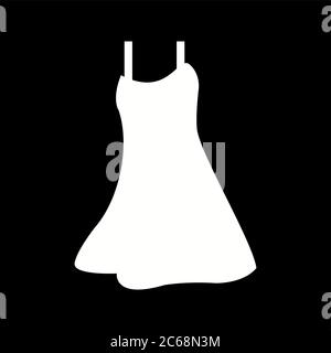 Unique Night Dress Vector Glyph Icon Stock Vector Image & Art - Alamy