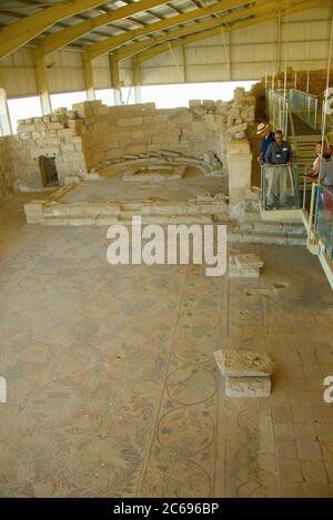Church of St Stephen mosaic, Umm Ar Rasas, Roman period UNESCO World ...