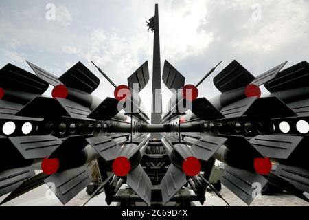 BM-13 Katyusha Multiple rocket launcher, Russia Stock Photo - Alamy