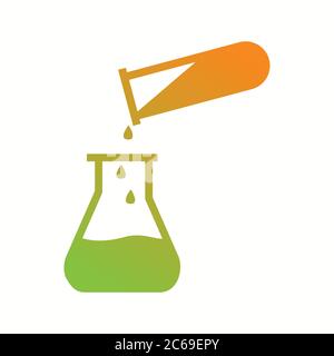 Unique Pouring Chemical Vector Glyph Icon Stock Vector Image & Art - Alamy