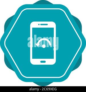 Unique Restart Phone Vector Glyph Icon Stock Vector Image & Art - Alamy