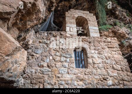 Bell in Hermitage of Our Lady of Hawqa in Kadisha Valley also called ...